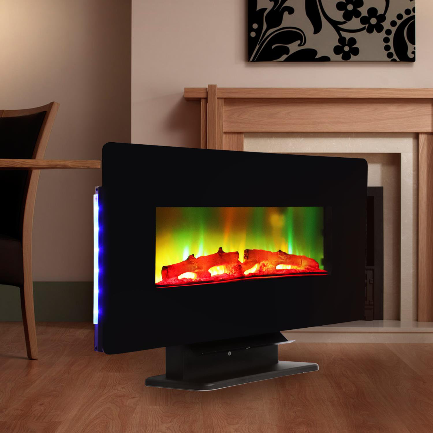 Ebern Designs Fermont Wall Mounted Electric Fireplace & Reviews ...