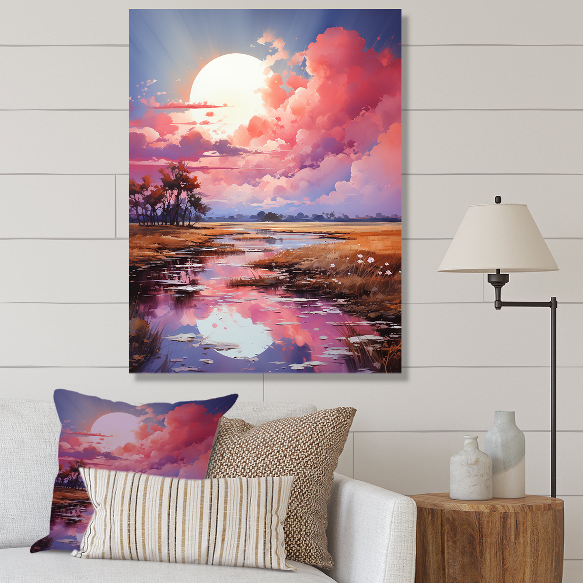 Design Art Echoes Of Magical Firmament III - Sky Canvas Prints ...