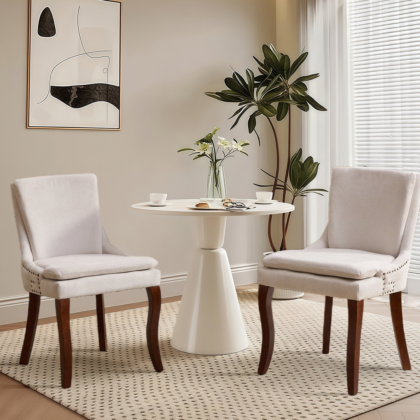 Lark Manor™ Mid-Century Modern Dining Chairs | Wayfair