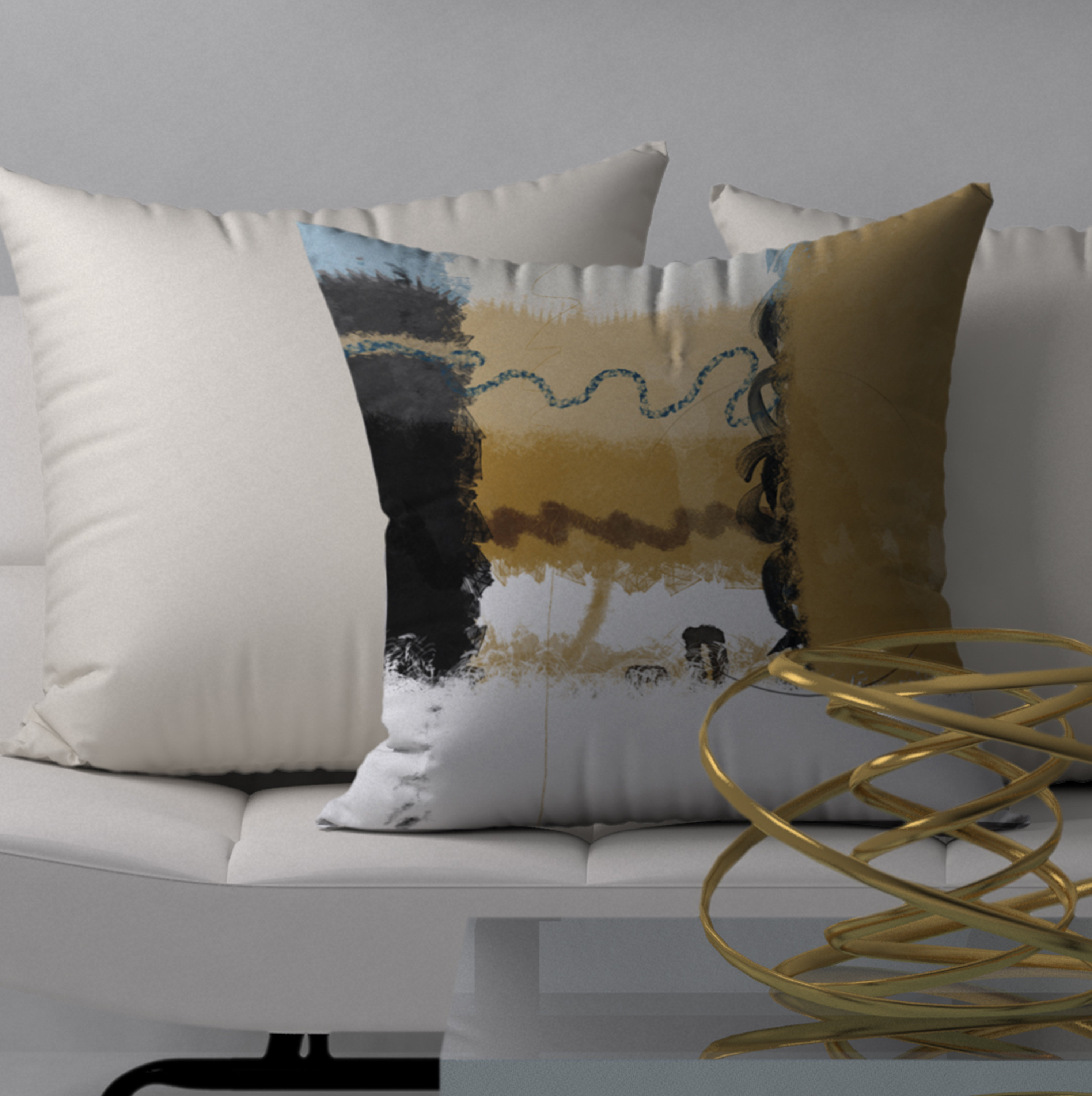 LeRoi Products Power Invincible Square Pillow Cover & Insert | Wayfair