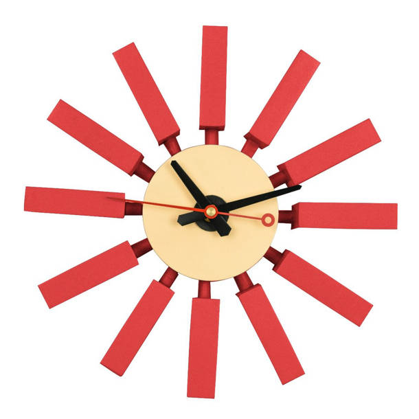 Trule Hackett Wood Wall Clock & Reviews | Wayfair