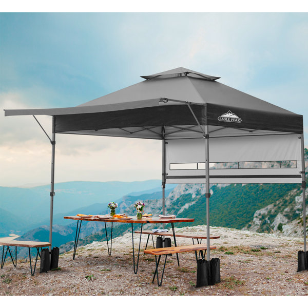 EAGLE PEAK Pop Up Canopies 17 Ft. W x 10 Ft. D Metal Patio Gazebo | Wayfair