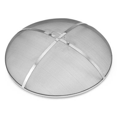 Good Directions Stainless Steel Round Fire Pit Spark Screen | Wayfair
