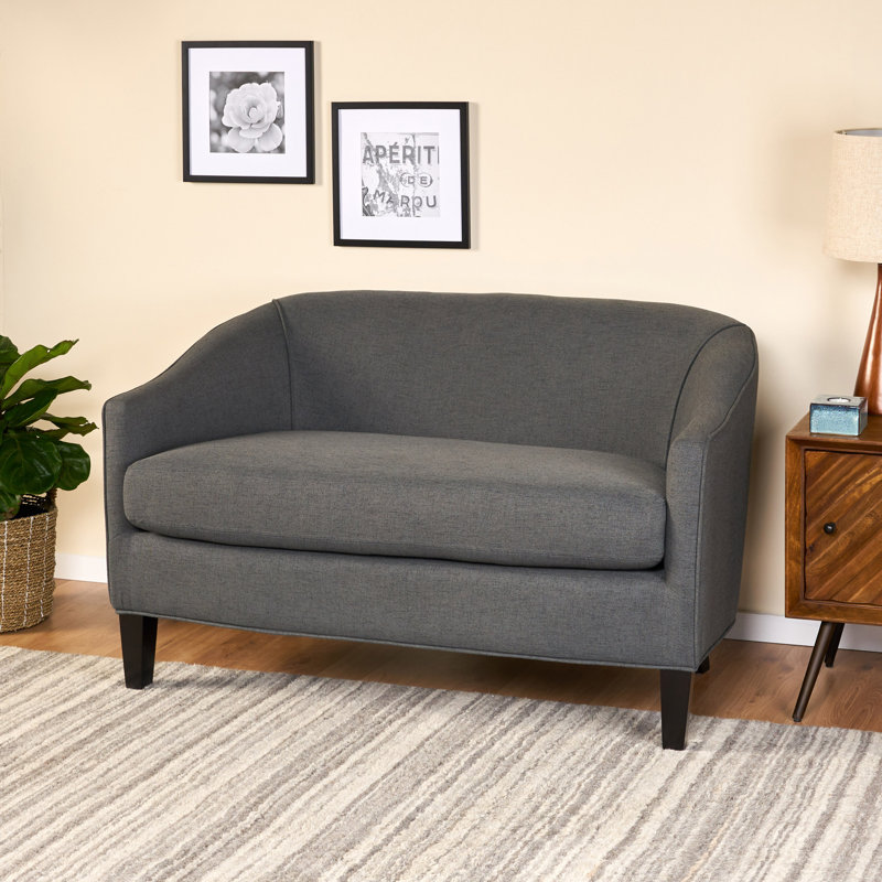 Wrought Studio™ Elmore 48.8" Square Arm Loveseat & Reviews | Wayfair