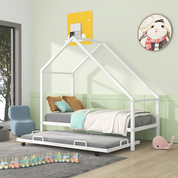 Isabelle & Max™ Aijah Kids Twin Standard with Trundle | Wayfair