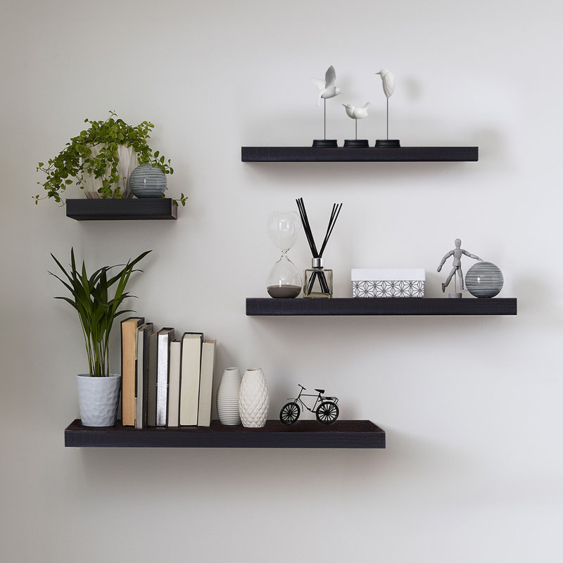 Ebern Designs Asmunn 4 Piece Floating Shelf | Wayfair