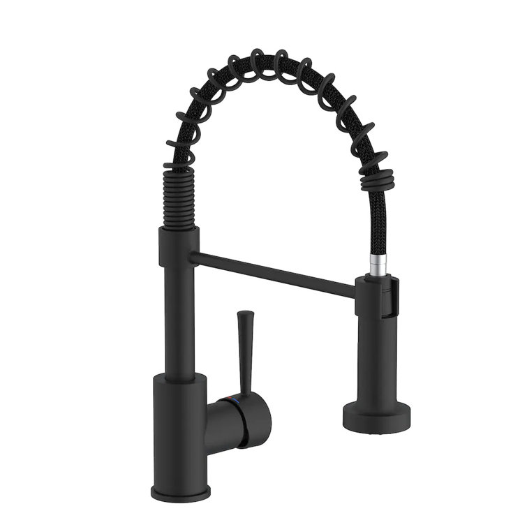 Symple Stuff Tarik Pull Out Single Lever Monobloc Tap with Swivel ...