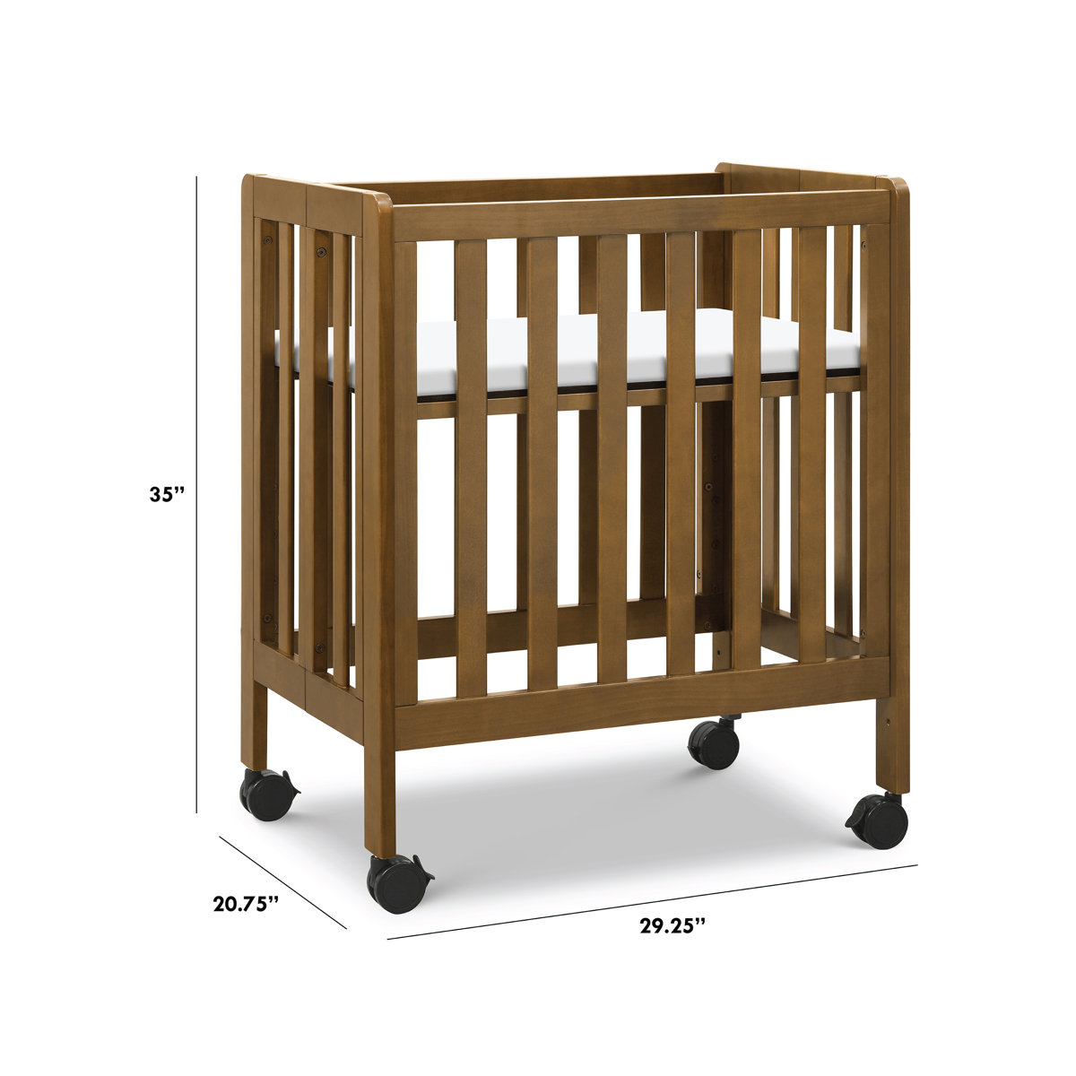 Carter's by DaVinci Colby GROW 6-in-1 Convertible Bassinet to Crib ...