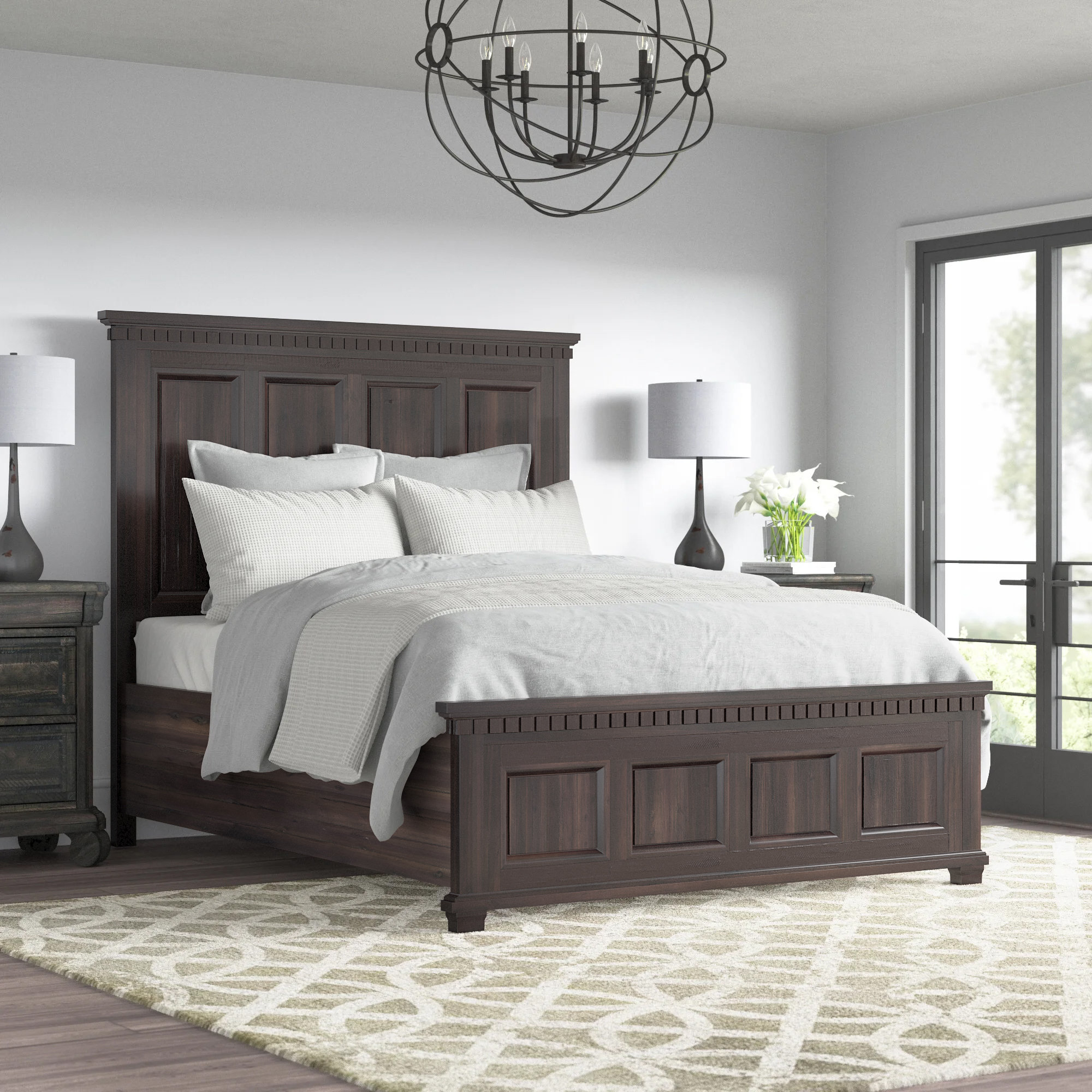 Union Rustic Kristel Solid Wood Standard Bed & Reviews | Wayfair