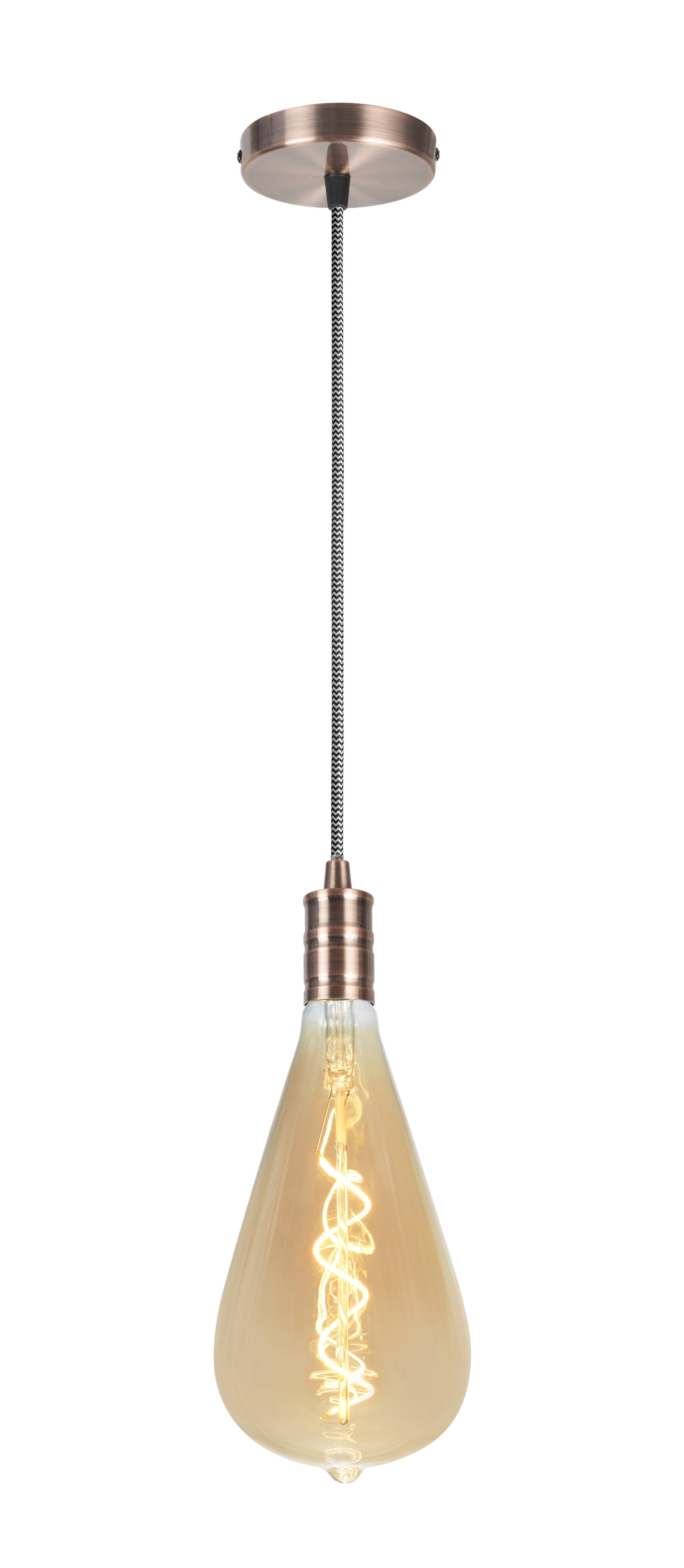 Latitude Run® 1 - Light Single Bulb Pendant | Wayfair