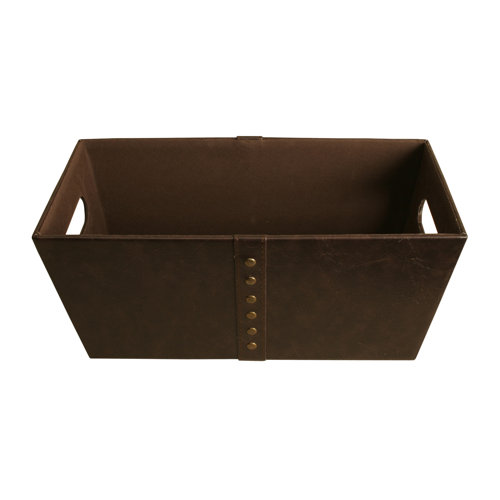 Wayfair | Leather & Faux Leather Storage Containers You'll Love in 2023