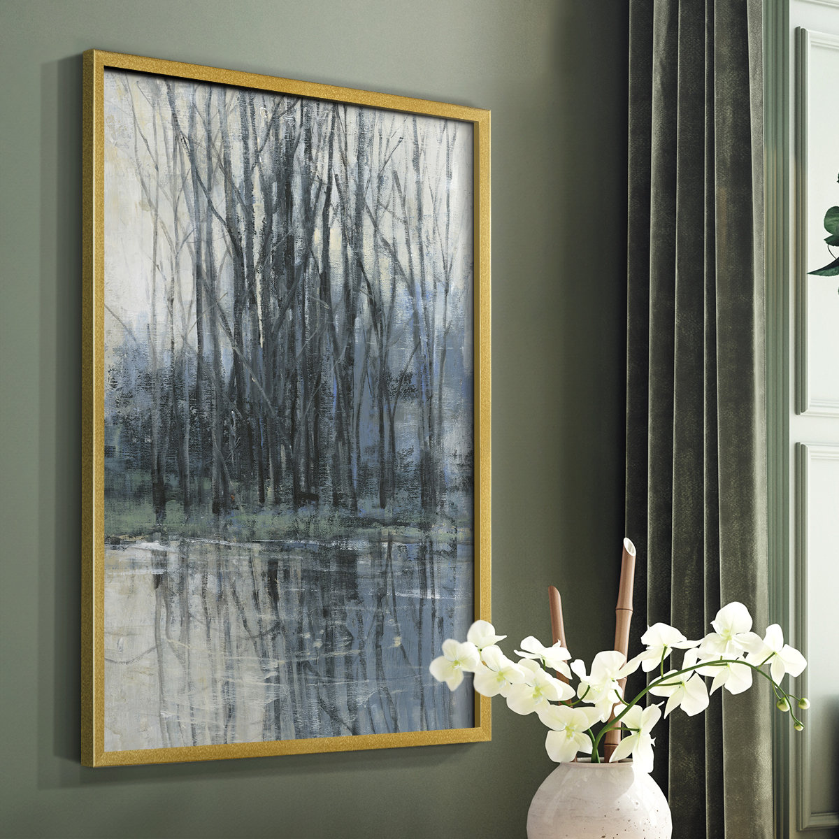 Loon Peak® Morning Drizzle I Framed On Paper Print | Wayfair