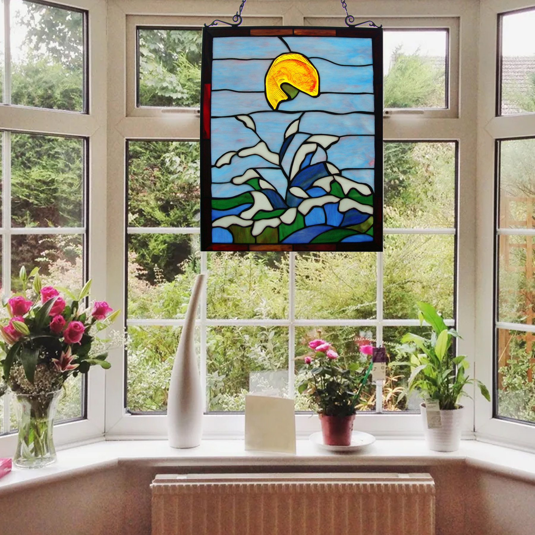 Fine Art Lighting Tiffany Style Window Panel | Wayfair