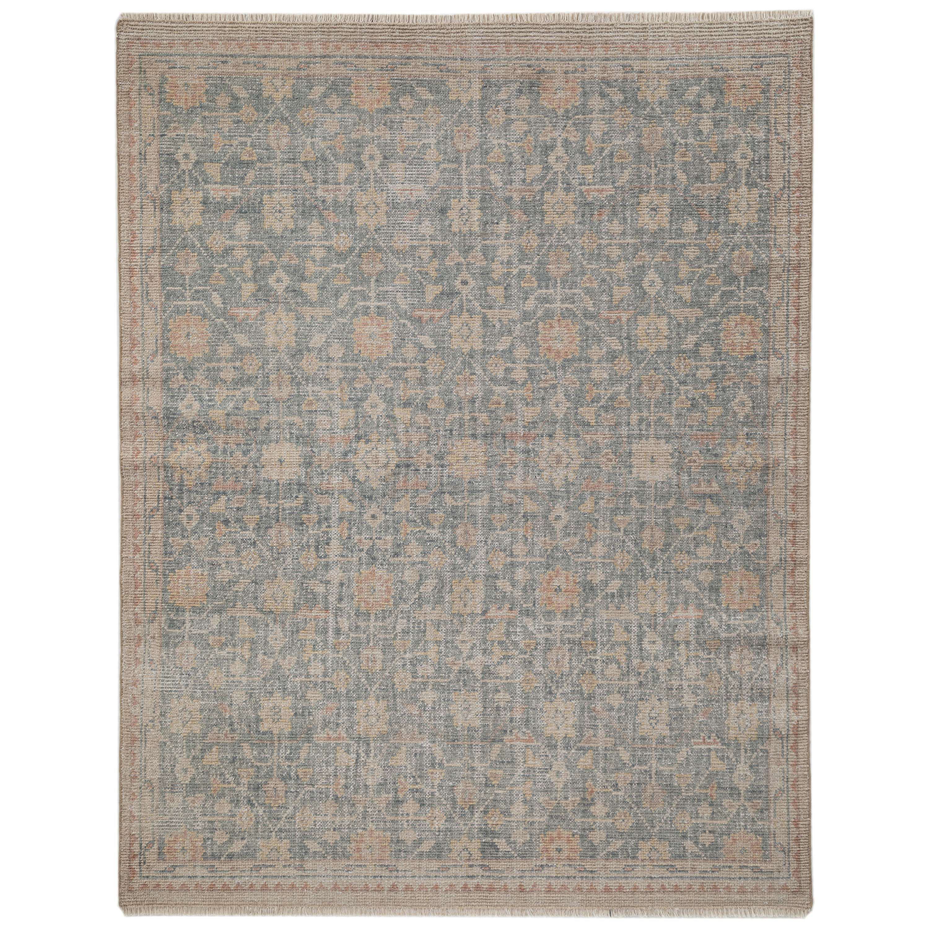 Bungalow Rose Kaya Hand Knotted Wool Indoor Rug | Wayfair