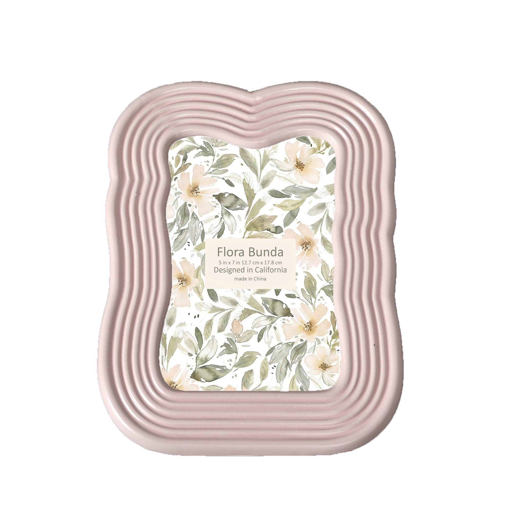 Flora Bunda Ceramic Picture Frame | Wayfair