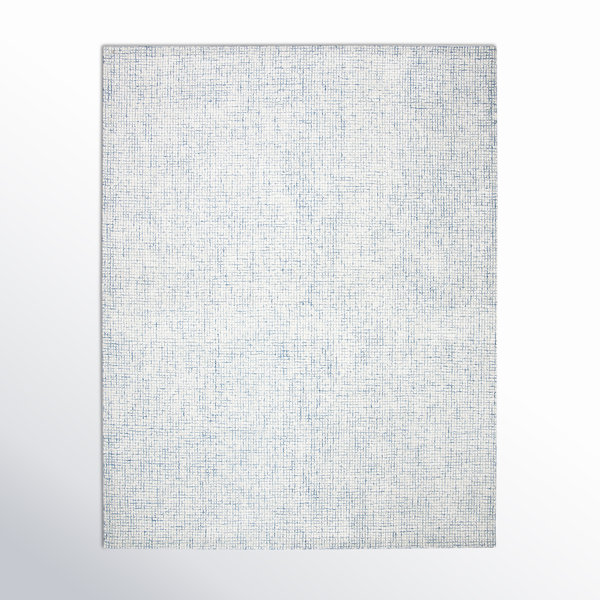 Rowe Ivory / Blue Rug & Reviews | Joss & Main