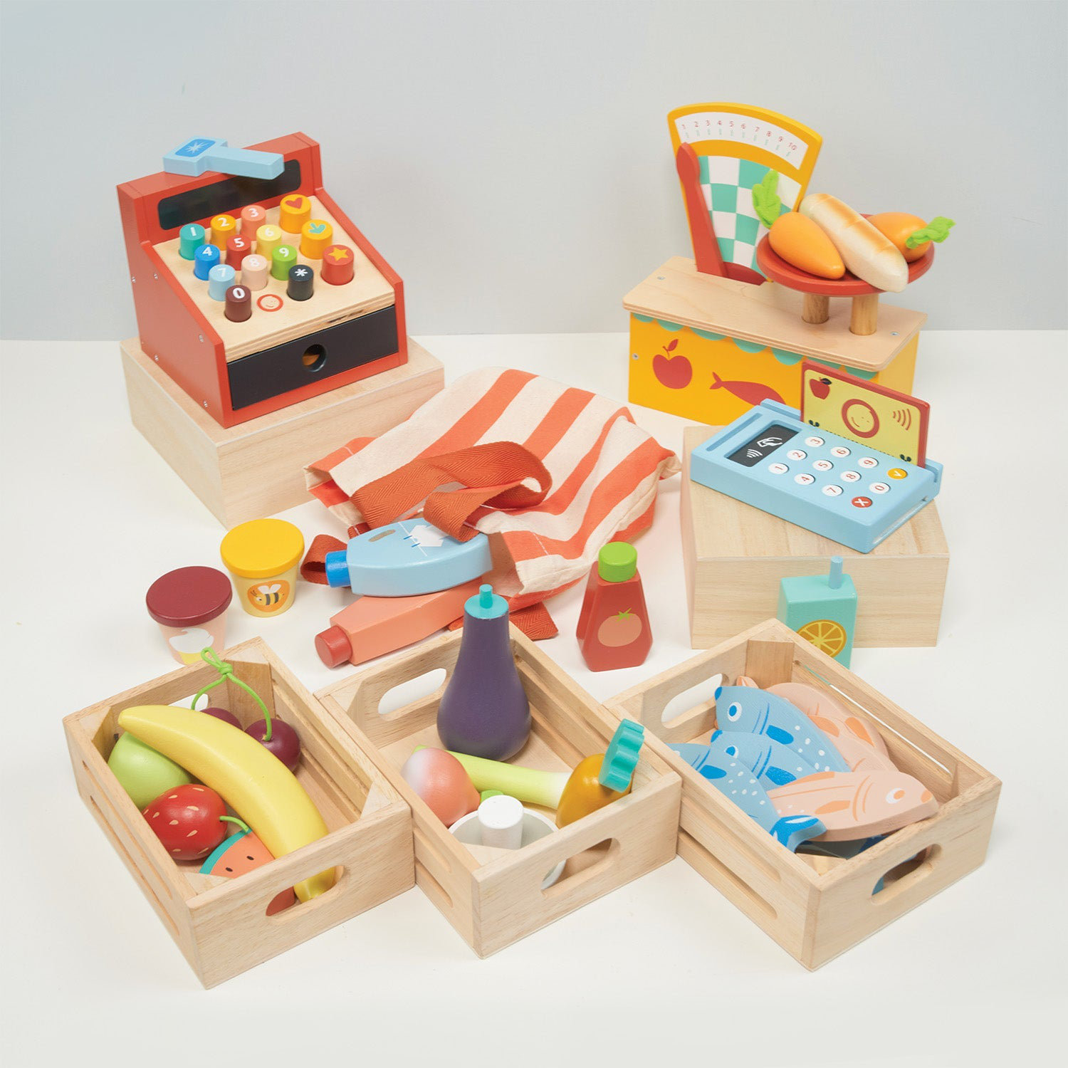 Mentari Toys Market Day Necessities | Wayfair