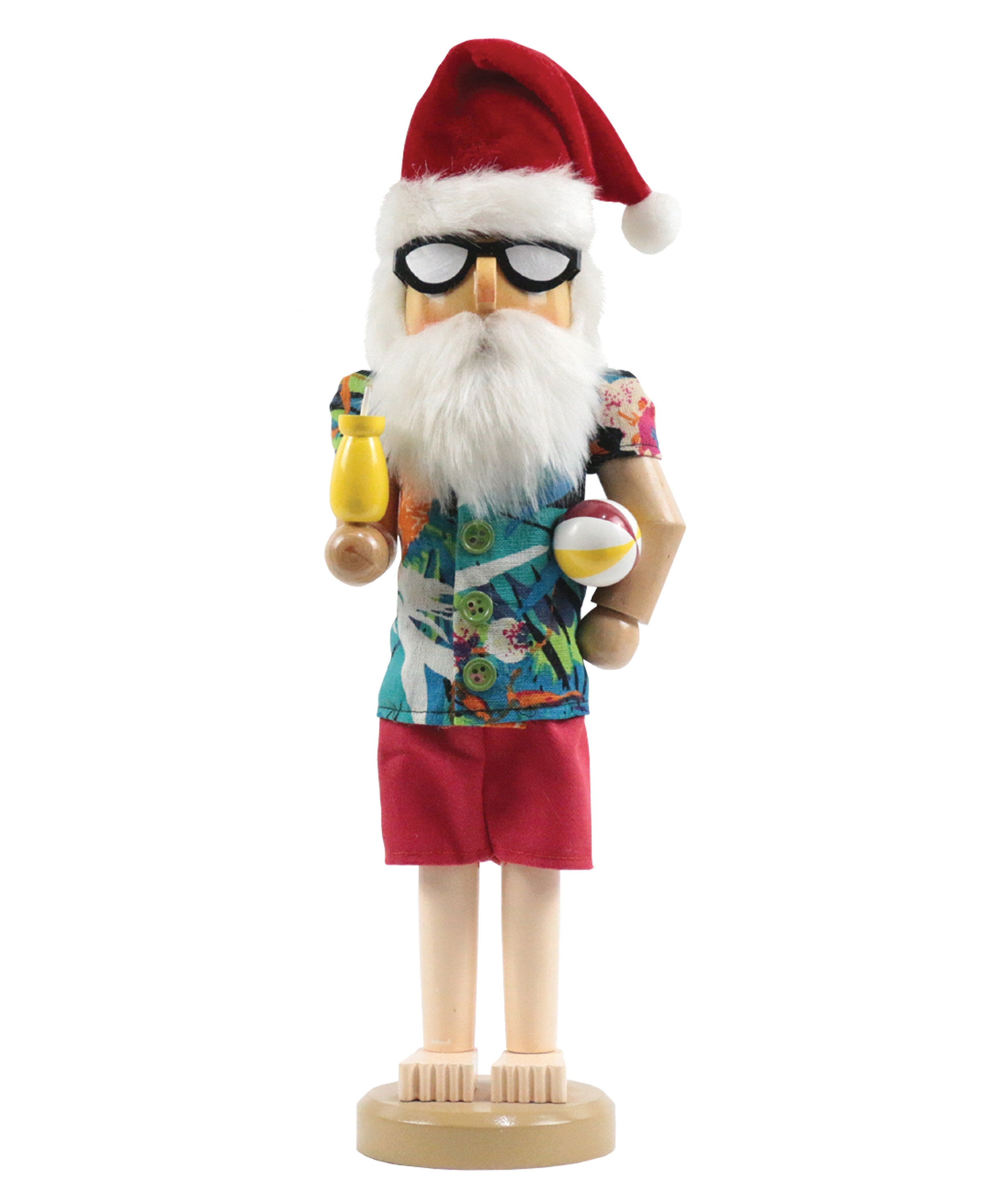 The Holiday Aisle® Beach Time For Santa Nutcracker & Reviews - Wayfair ...