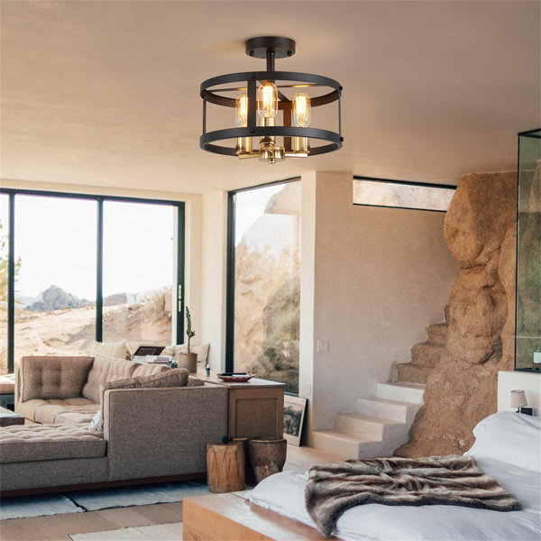 Borough Wharf Flush Mount | Wayfair.co.uk