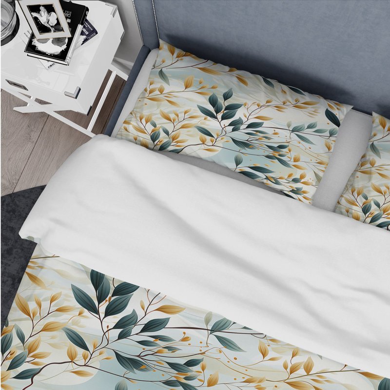 subtle pattern duvet cover