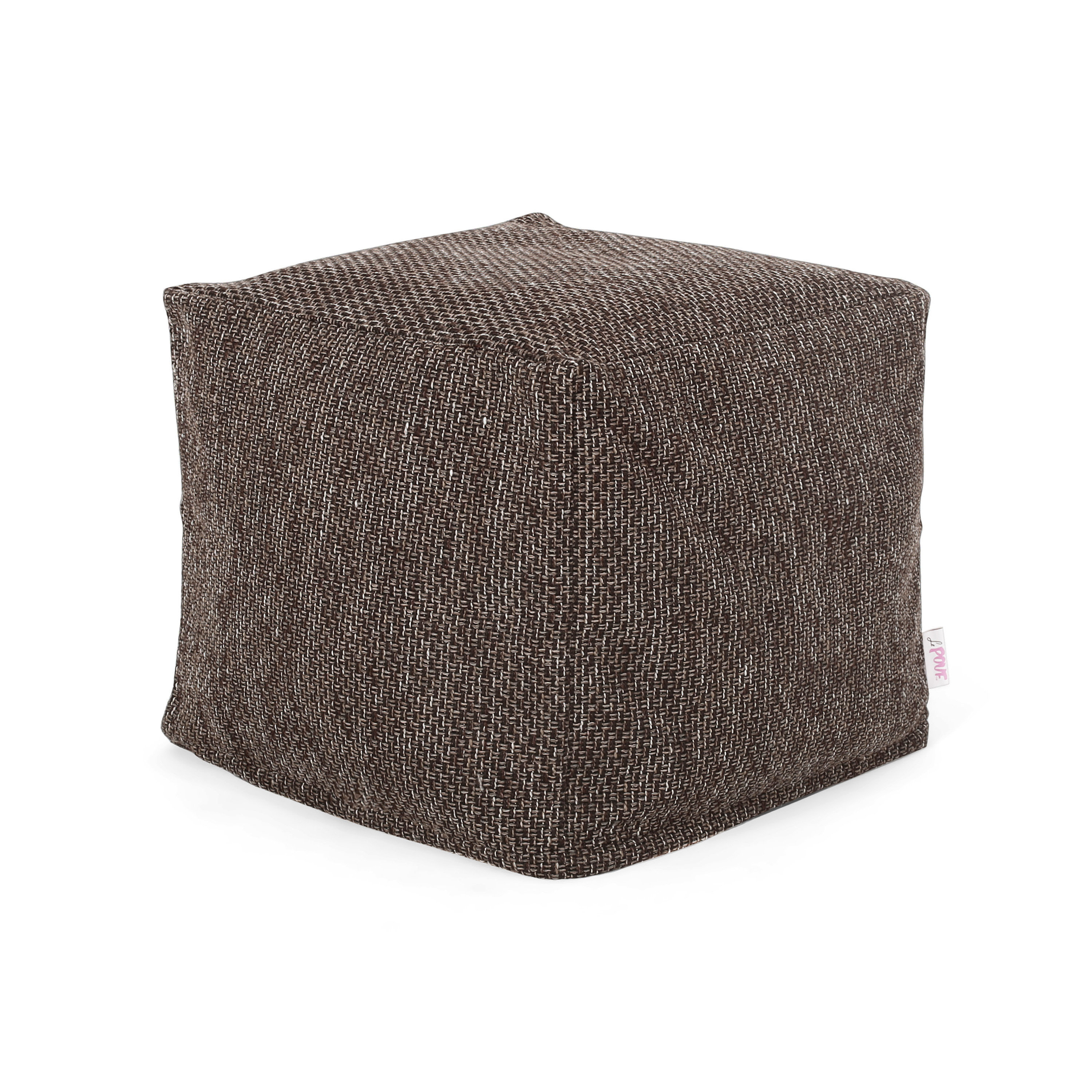 Union Rustic Felix 18" Wide Square Pouf Ottoman & Reviews | Wayfair