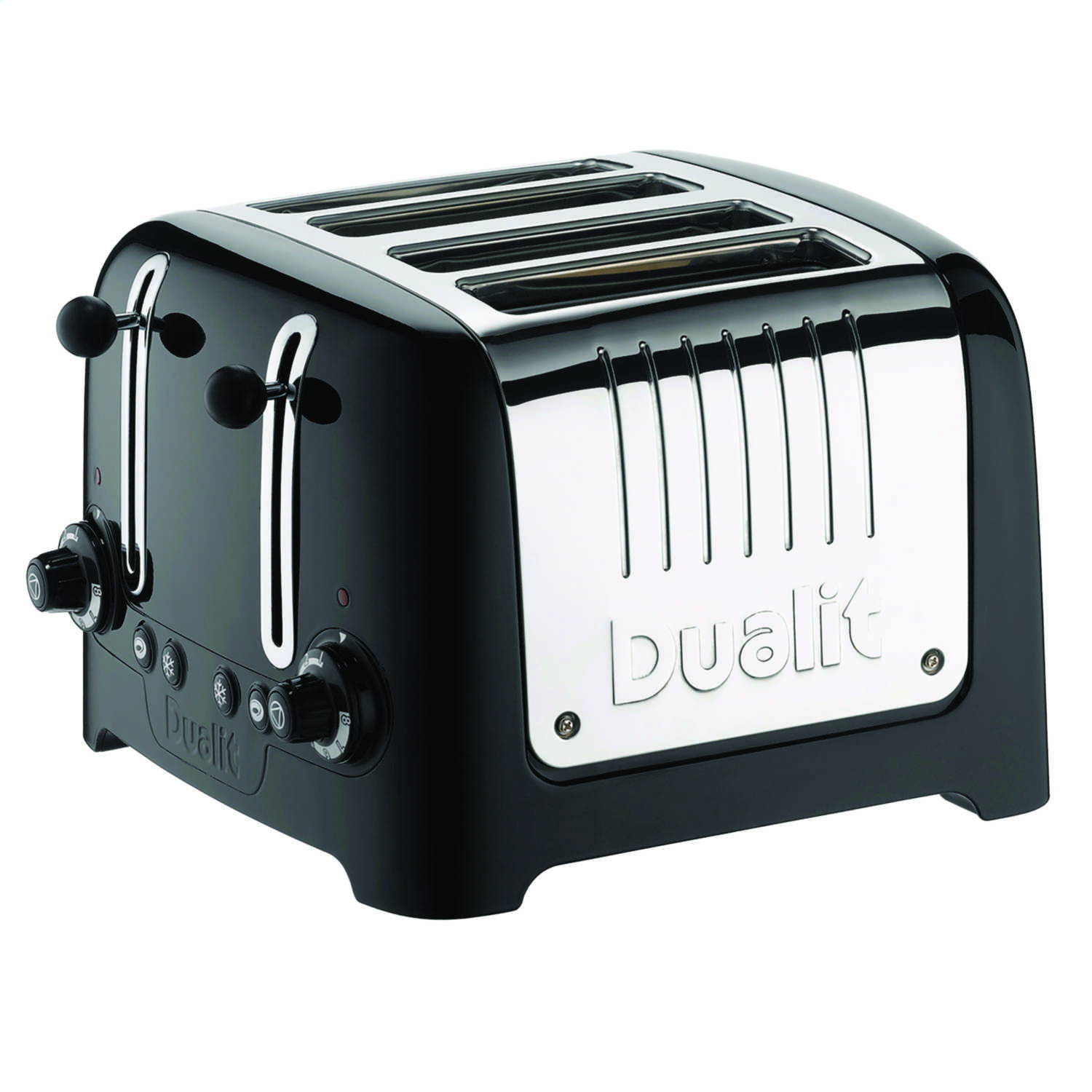 Dualit Lite 4 Slot Toaster, Bagel & Defrost Settings, 36mm Wide Slots ...