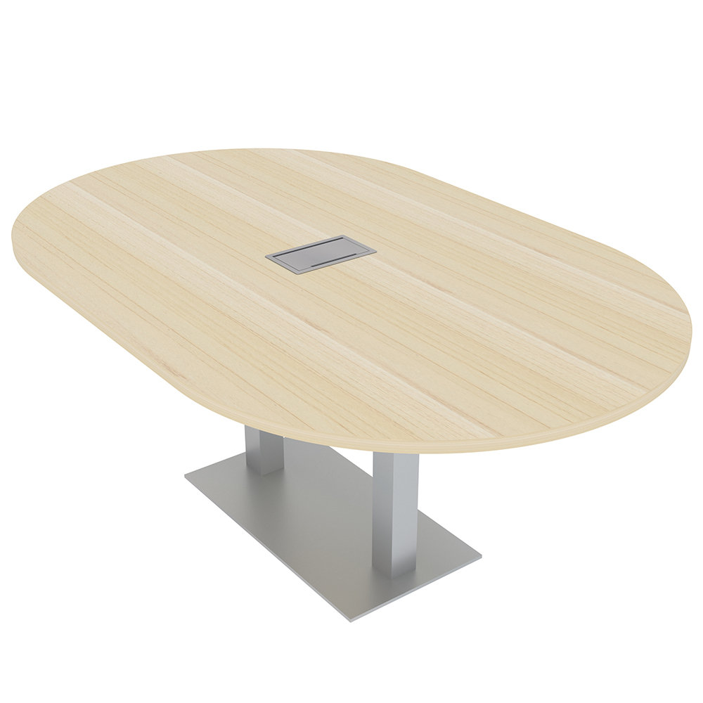 Skutchi Designs, Inc. 7' Racetrack Shaped Conference Room Table with ...