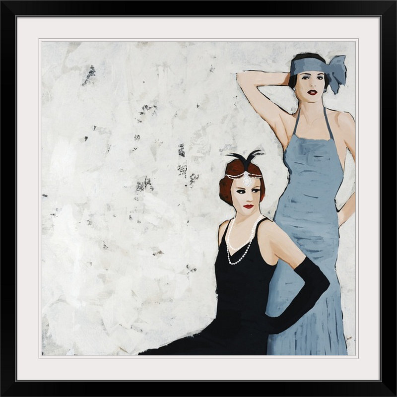 Great Big Canvas 'Flappers' Print | Wayfair