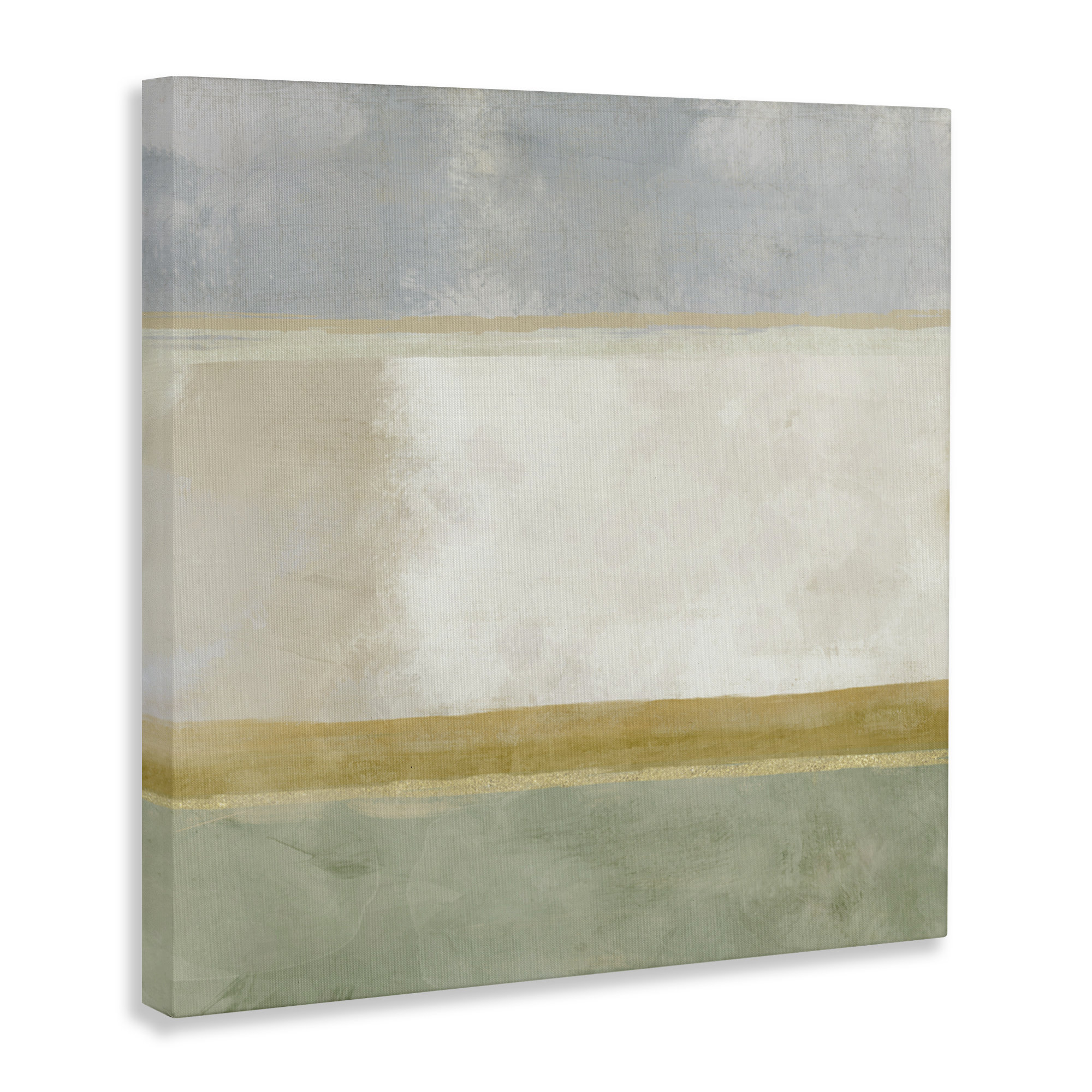 Ebern Designs Earthy Balanced Box Shapes Canvas, design by J:L Design ...