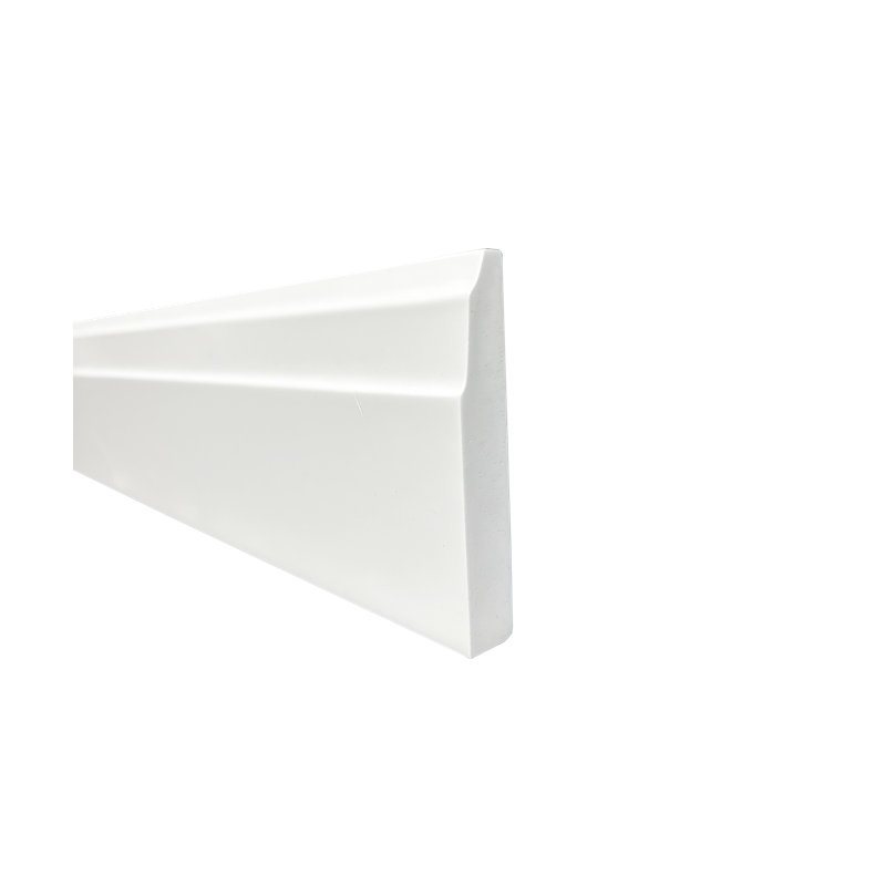 L & C Cabinetry VAB White Shaker 4.5" Wide Base Molding | Wayfair
