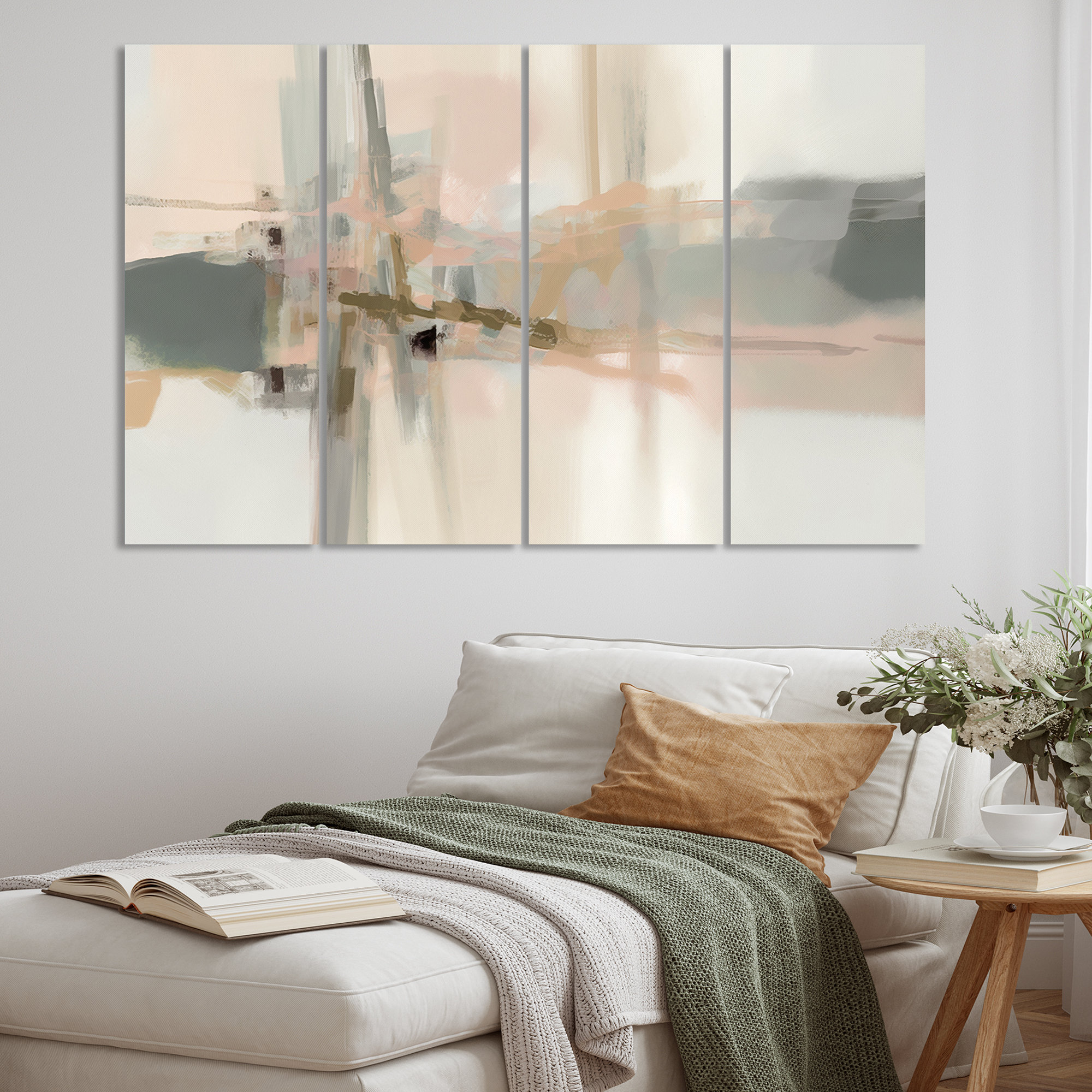 Wrought Studio™ Knowing Vintage Pink Minimal Retro Simplicity ...