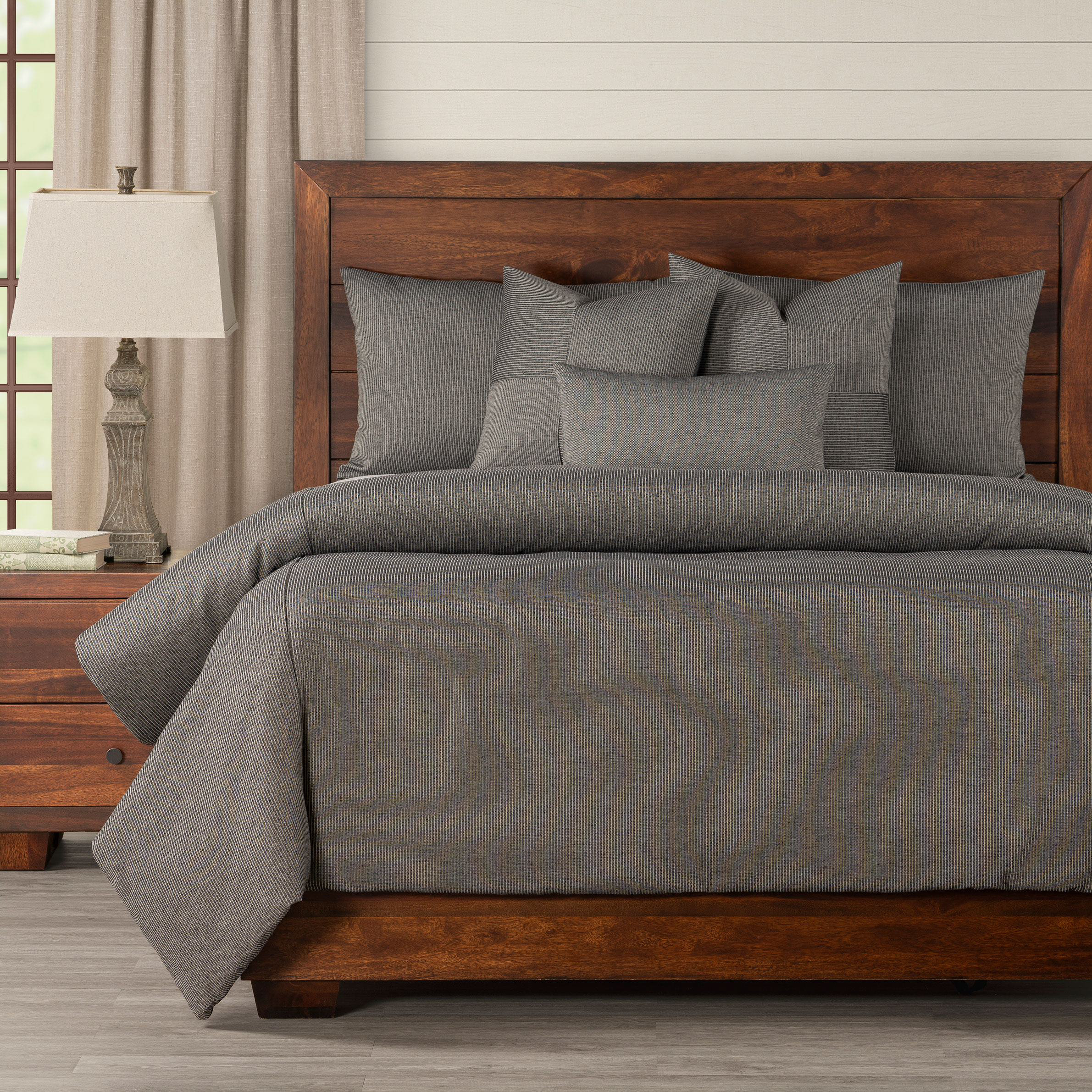 Smithsonian Redeem Stripe Eco-friendly Duvet Cover & Insert Set | Wayfair