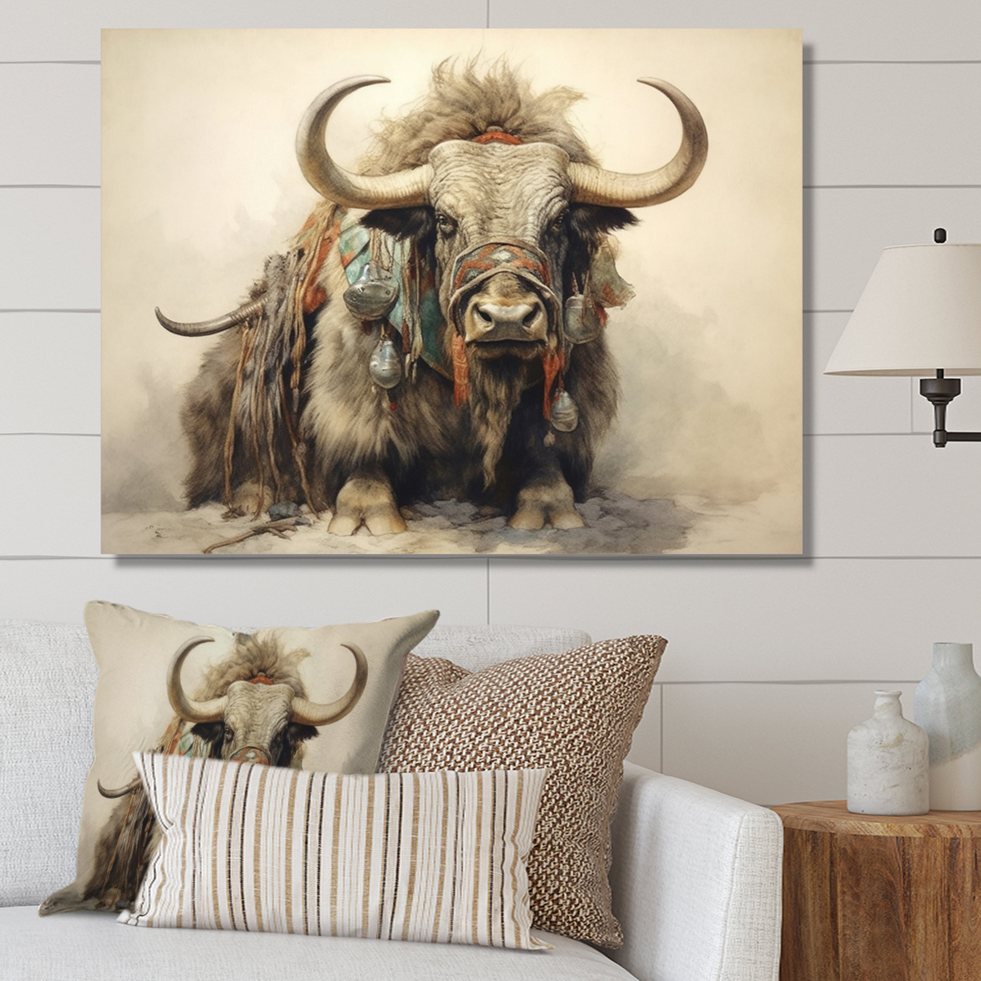 Union Rustic Wild Yak IV - Animals Canvas Art Print - Wayfair Canada