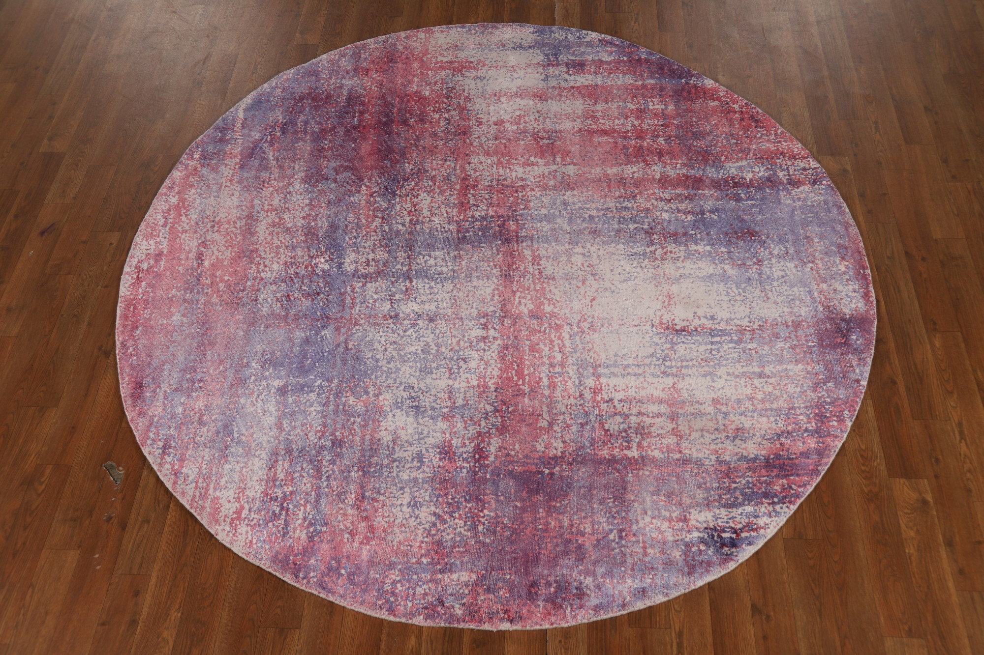 17 Stories Contemporary Abstract Round Area Rug | Wayfair