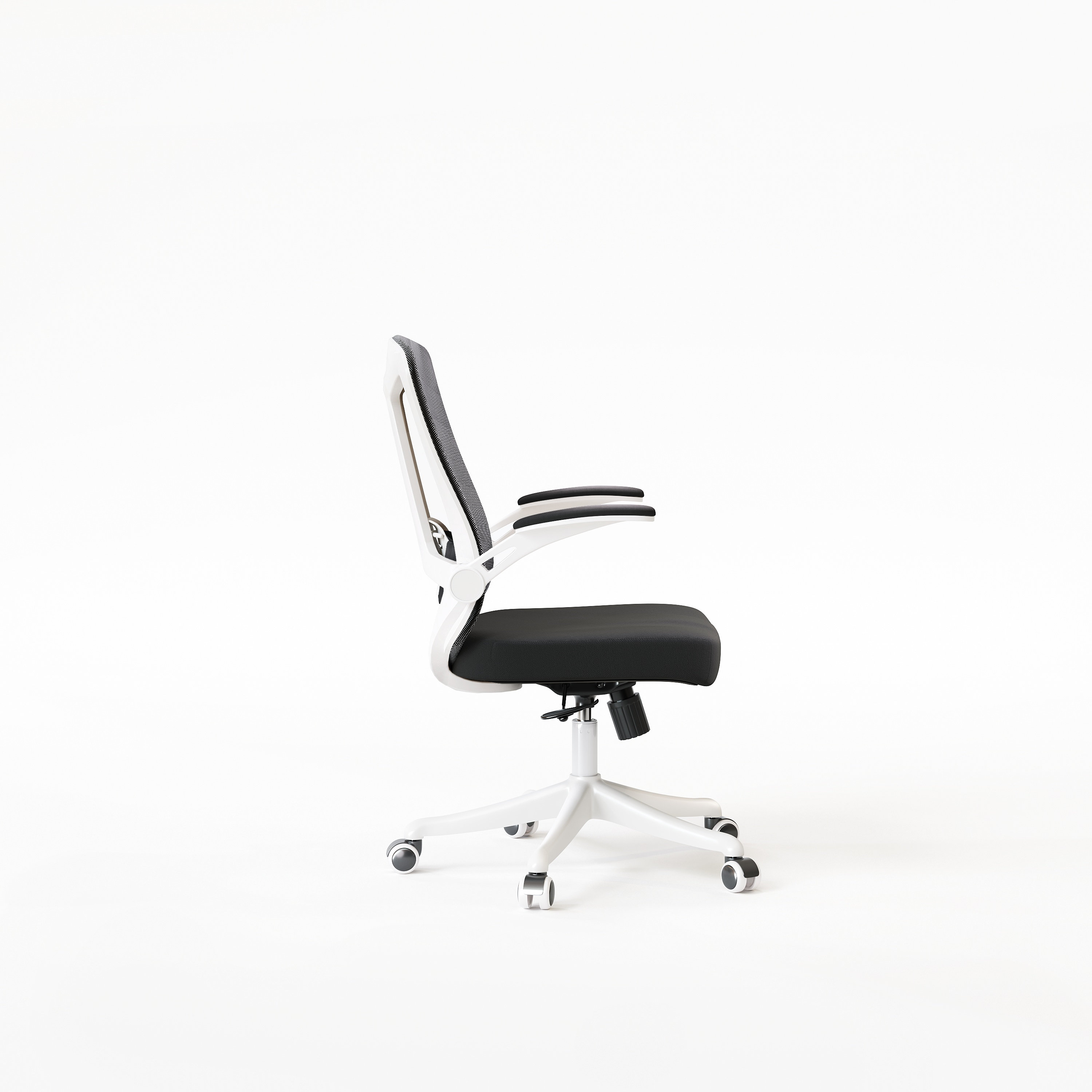 Inbox Zero Omir Ergonomic Office Chair With Lumbar Support & Flip Up ...