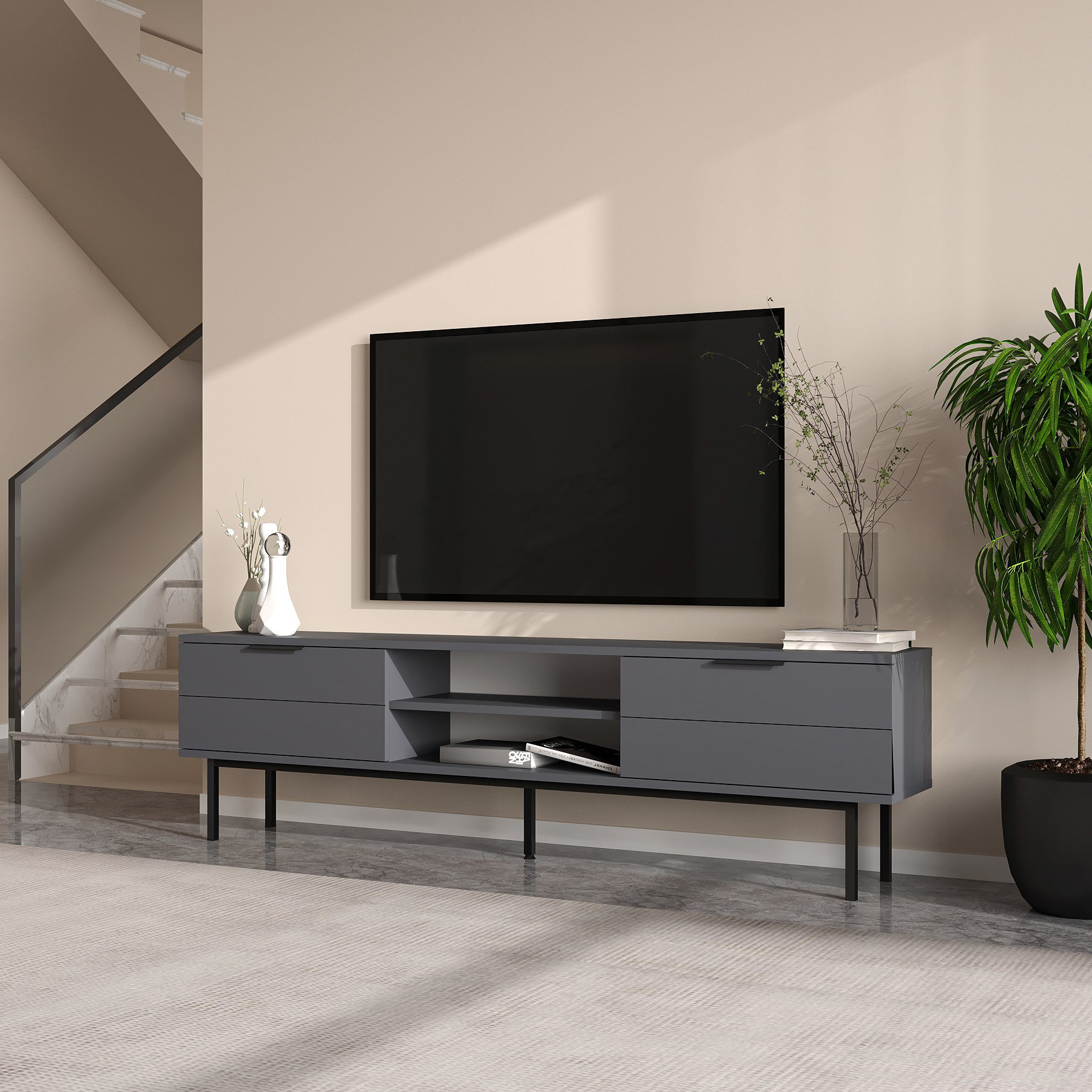 George Oliver Duggan TV Stand - Wayfair Canada