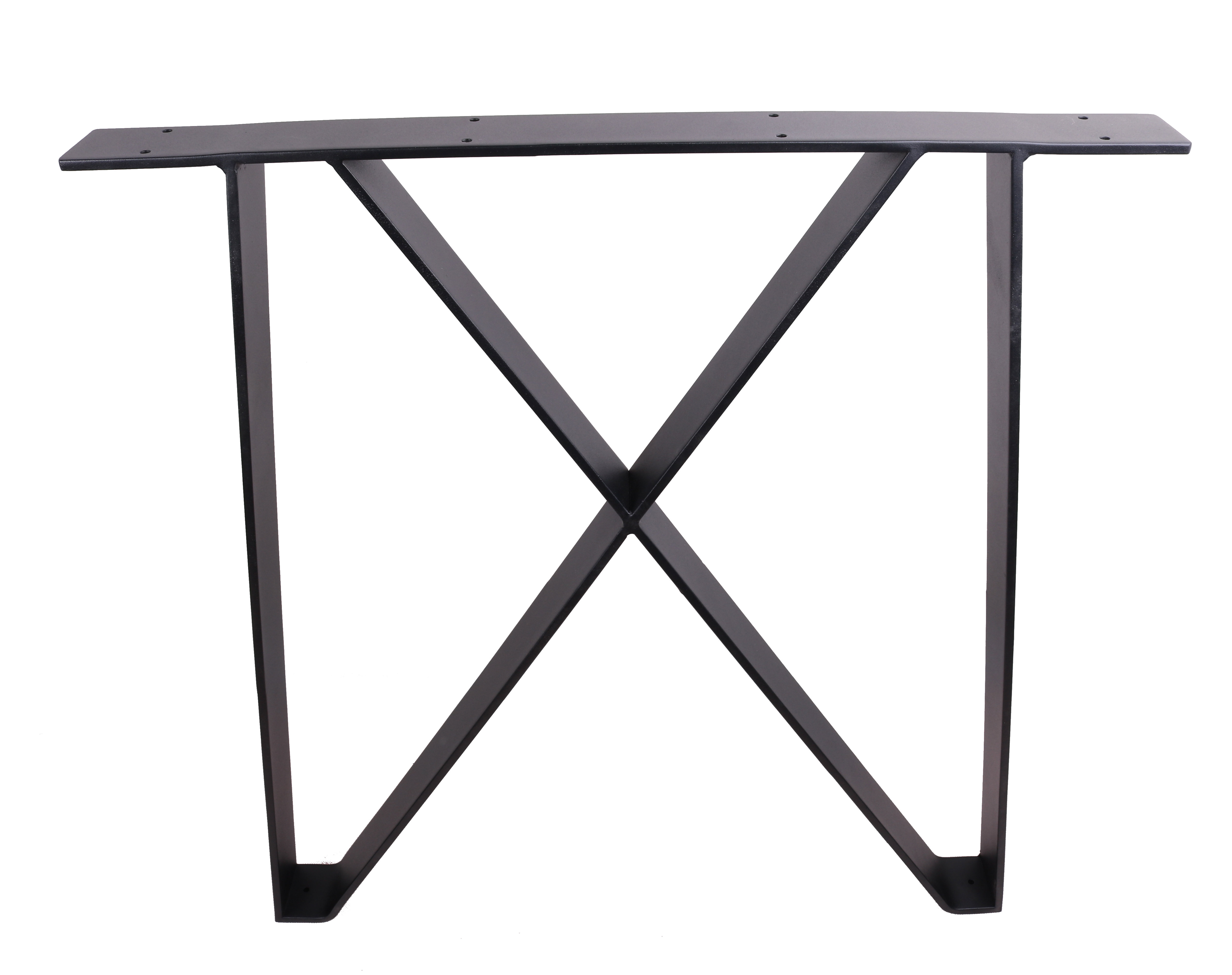 Symple Stuff 2pcs X 28" Heavy Duty Dining Table Legs, X-shaped Solid ...