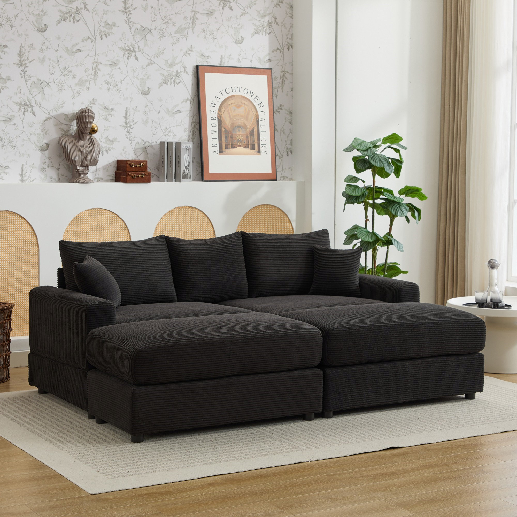 Ebern Designs Dukinfield Modern Sectional Couch | Wayfair