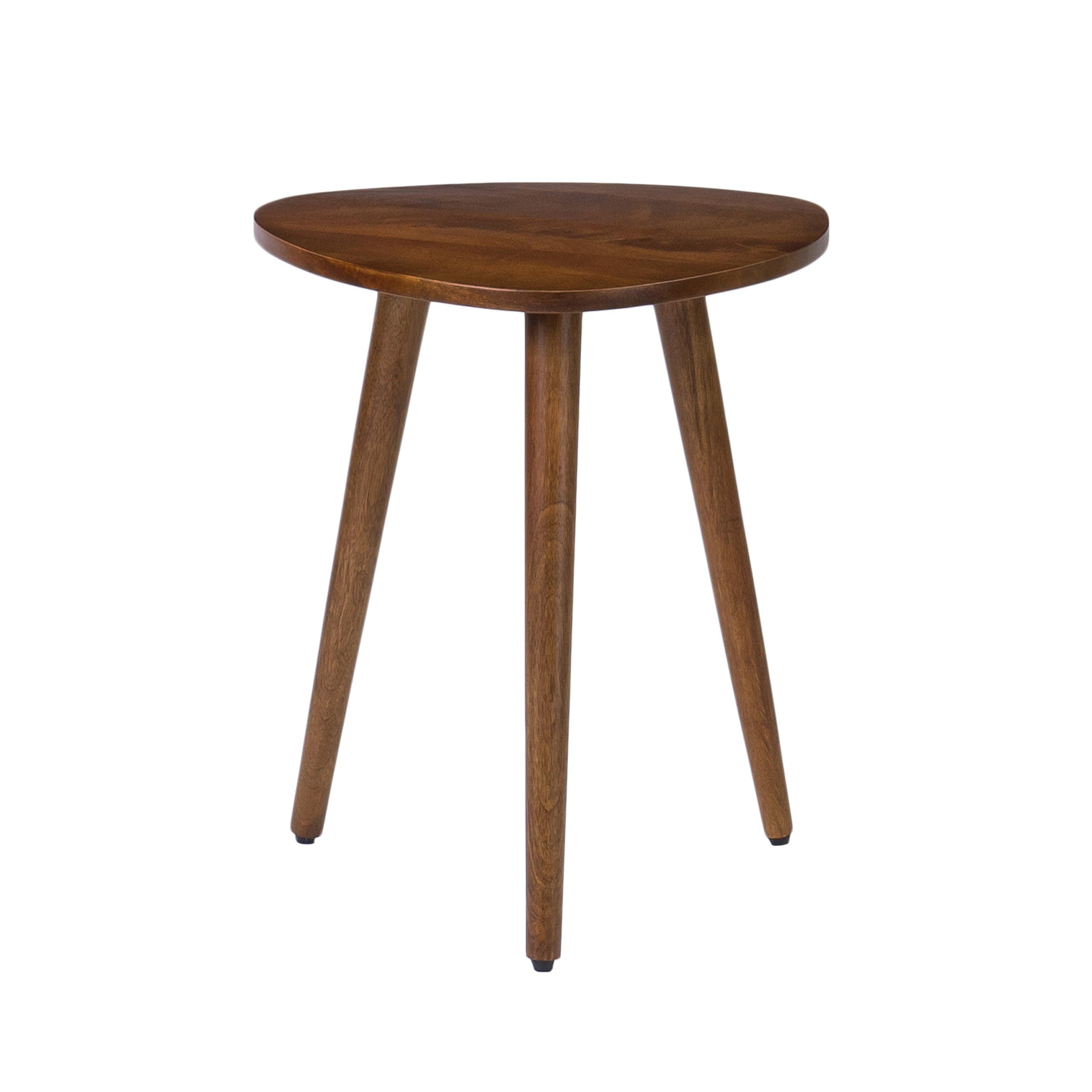 Corrigan Studio® Side Table I Handmade Natural Mango Wood, Naturally ...