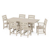 POLYWOOD® Oxford 7-Piece Farmhouse Dining Set & Reviews | Wayfair