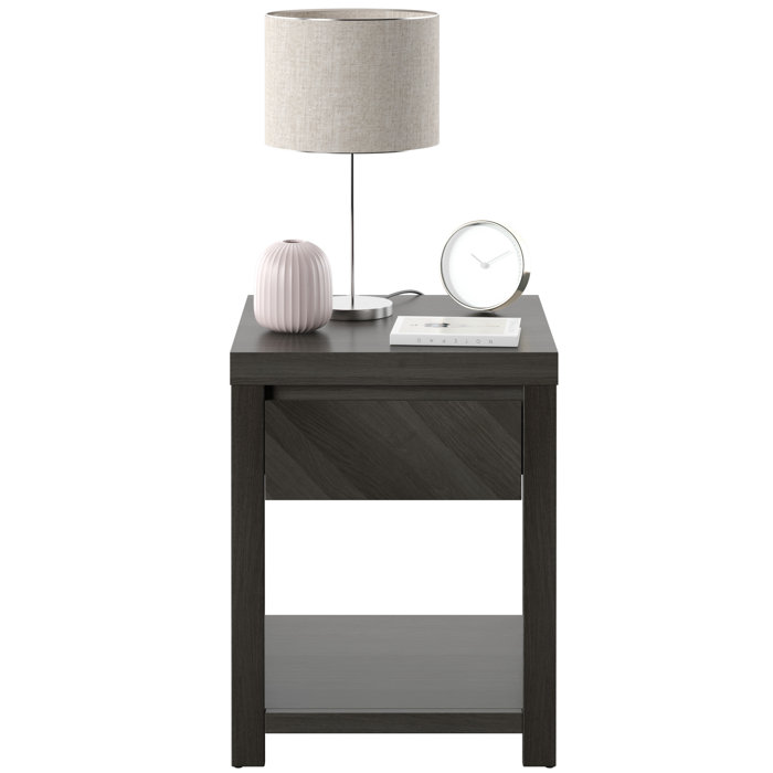 Mercury Row® Roybal Night Stand with USB Charging & Reviews | Wayfair