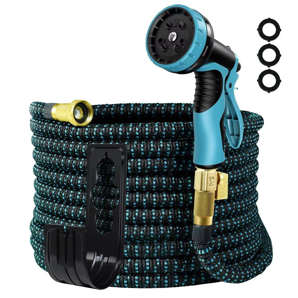 CELECTIGO 25Ft Water Hose with 10 Functional Nozzles,Expandable Garden ...