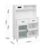 Ebern Designs Space-saving Versatile Storage Unit Solid Wood Modern ...