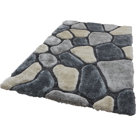 Foundstone Evelyn Hand Tufted Grey/Blue Rug & Reviews | Wayfair.co.uk