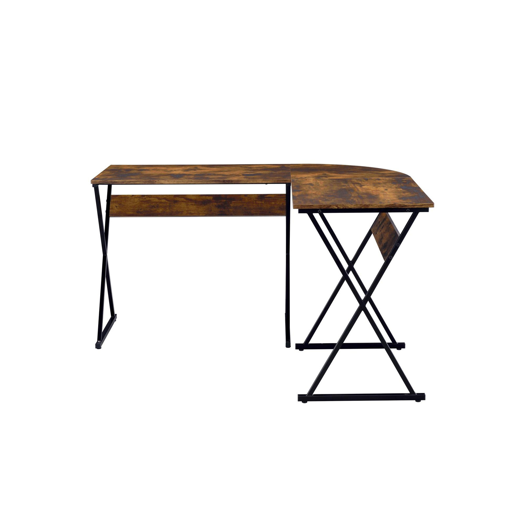 17 Stories Zafiri Weathered Black Finish Writing Desk - Wayfair Canada