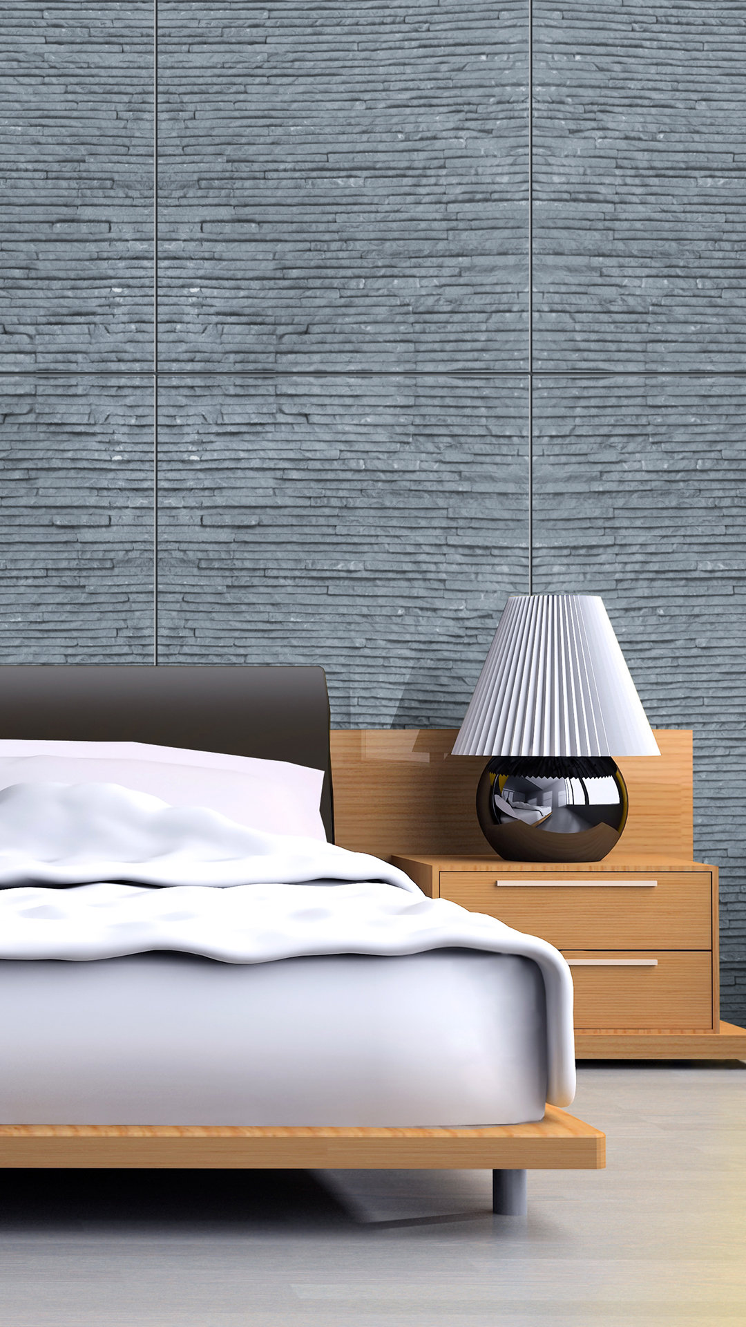 e-Joy 48" x 24" x 1" Natural Flexible Soft Stone Wall Panel Tile For ...