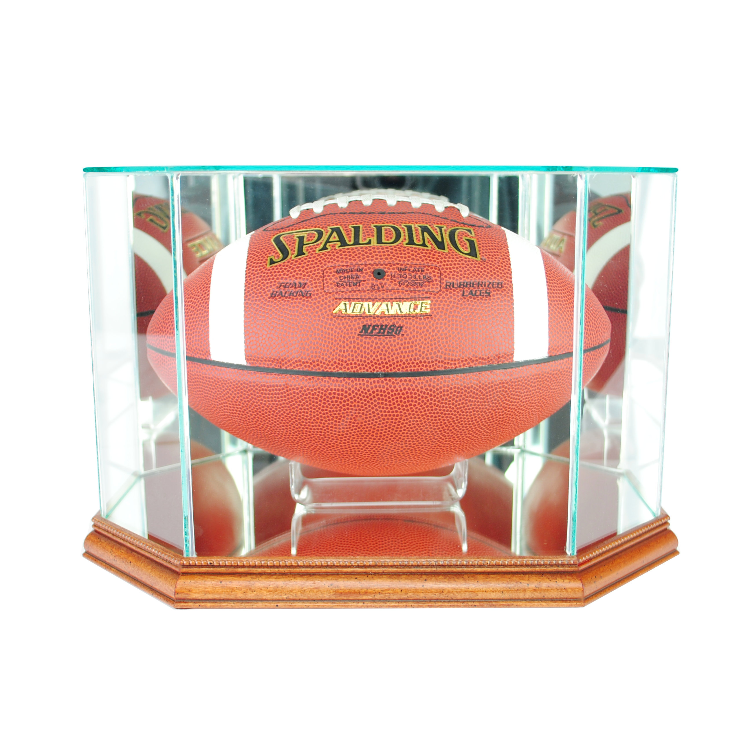 Perfect Cases and Frames Octagon Football Display Case & Reviews | Wayfair