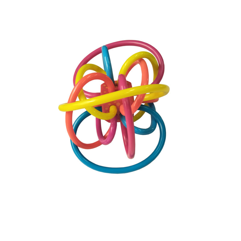 Zoomie Kids Baby Teether Baby Rattle Ball Winkel Rattle and Sensory ...