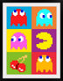 Isabelle & Max™ PacMan Squares On Canvas by Michael Tompsett Print ...