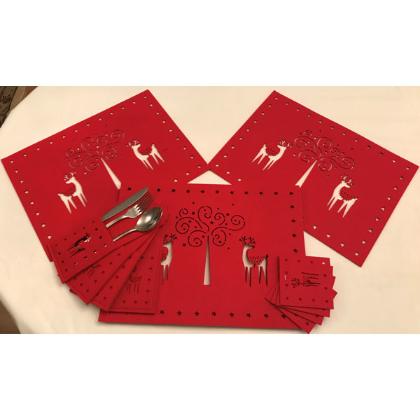 The Seasonal Aisle Opal Dining Linen Set & Reviews | Wayfair.co.uk